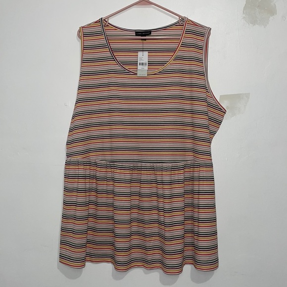 Lane Bryant | Tops | Nwt Size 2224 Womens Lane Bryant Striped Tank Top ...